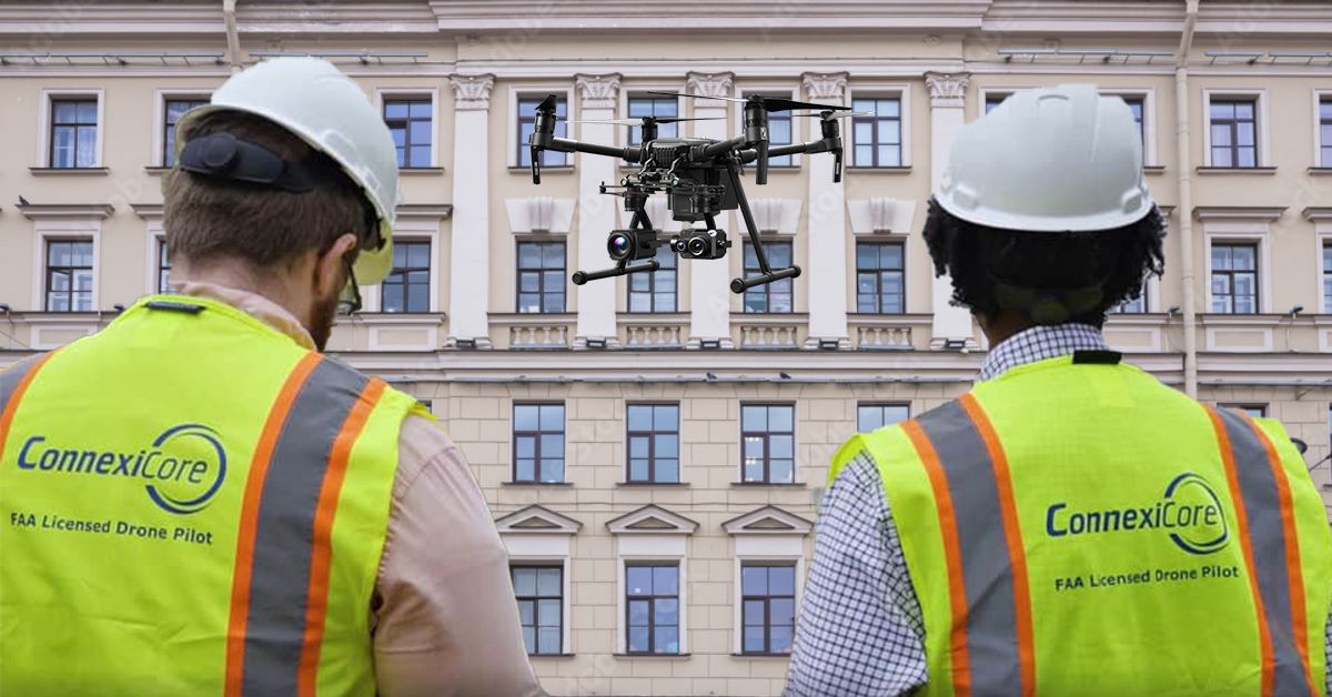 Drone Facade Inspection Quote - ConnexiCore